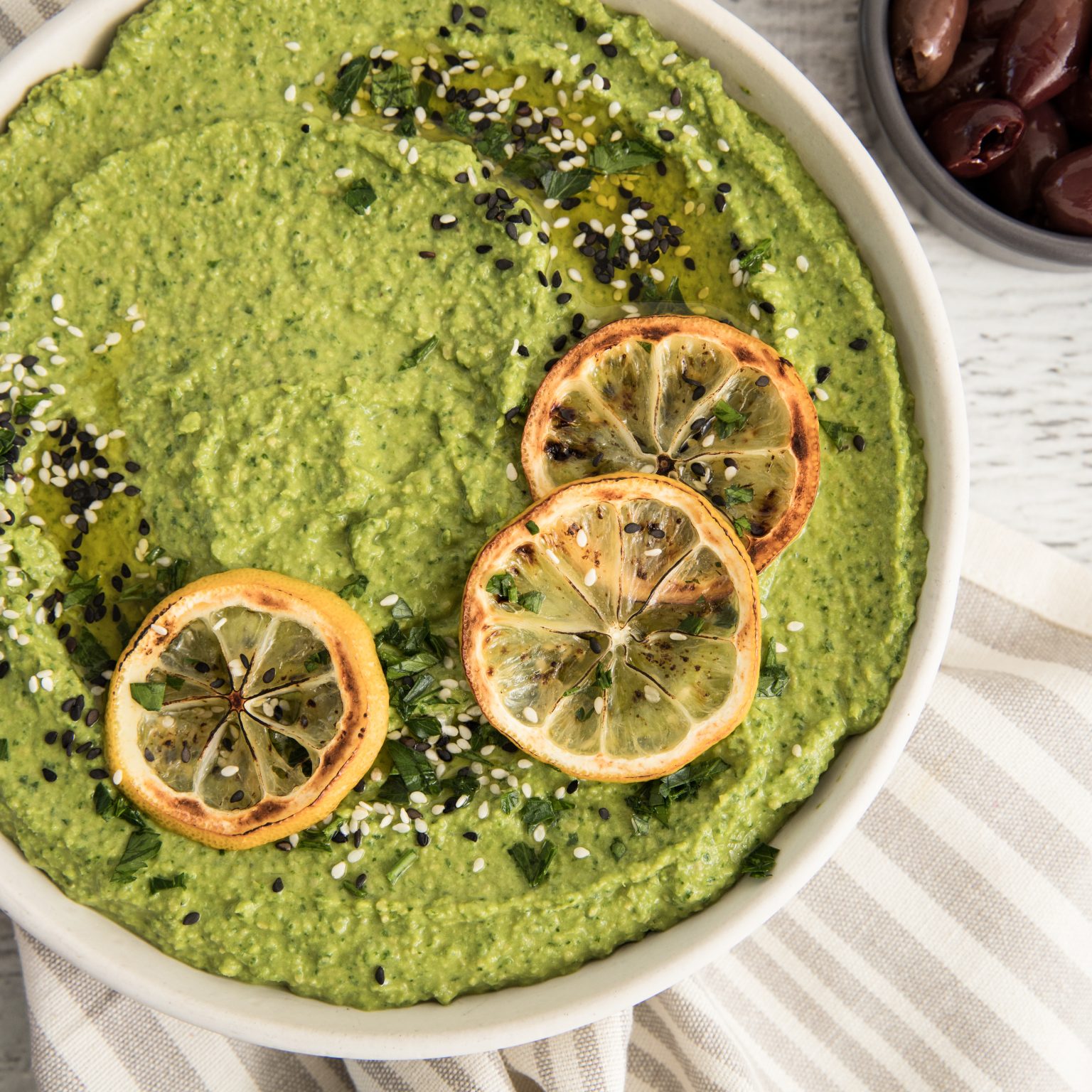 SUPERGREENS! hummus - iloveorganicgirl